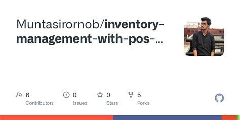 GitHub Muntasirornob Inventory Management With Pos System