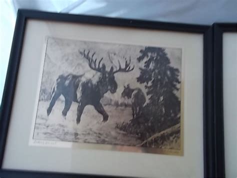 4 R H Palenske Western And Wildlife Art Prints