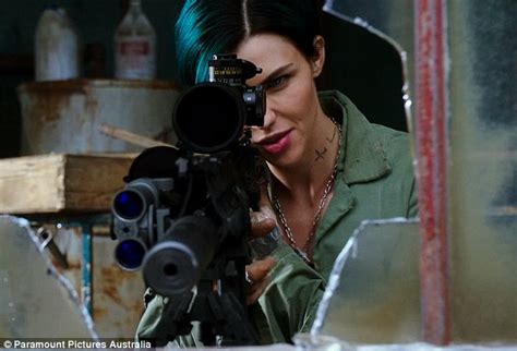 Ruby Rose In Xxx The Return Of Xander Cage Trailer Daily Mail Online