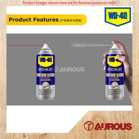 Wd 40 Specialist Food Grade Silicone Spray Fs 360ml Aurous Hardware