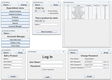 Github Pablove2001inventory Management This Java Project Allows You