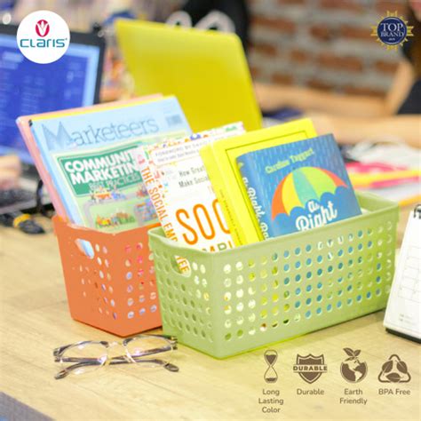 Jual Claris Keranjang Kotak Serbaguna Tidy Mesh Small 0556 NEW COLOUR
