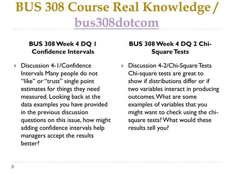 Ppt Bus Course Real Knowledge Bus Dotcom Powerpoint