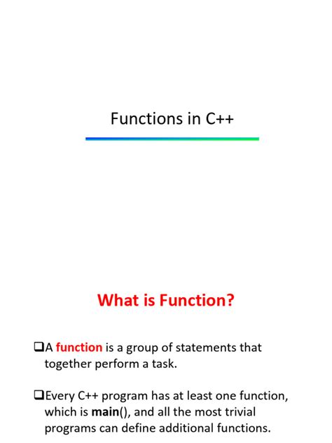 2 Functions 1 Pdf Parameter Computer Programming Computer