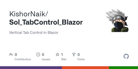 Github Kishornaiksoltabcontrolblazor Vertical Tab Control In Blazor