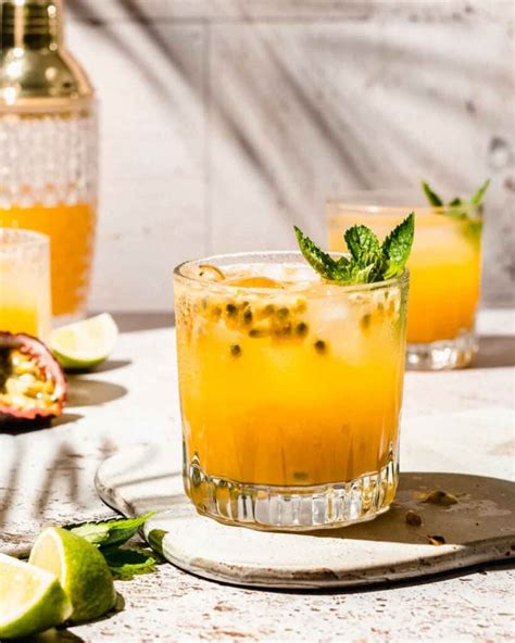 Passion Fruit Mocktail Wholefood Soulfood Kitchen