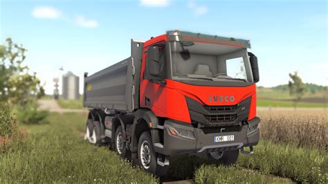 Iveco X Way 8x8 Meiller Kipper Fs25 Kingmods