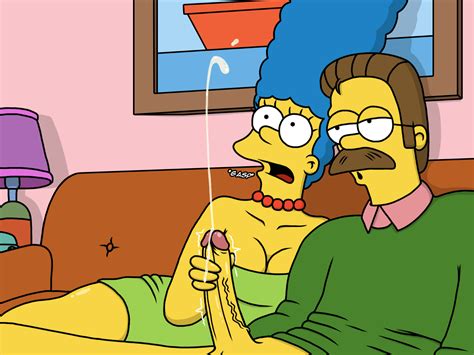 Post Marge Simpson Ned Flanders The Simpsons