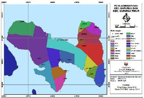 Map Of Saparua Island Download Scientific Diagram
