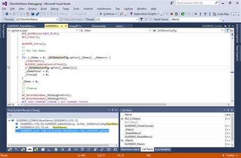 Developing Embedded Gui Using Stemwin Library Visualgdb Tutorials