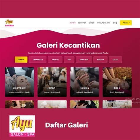 Jual Source Code Aplikasi Booking Salon Web Codeigniter By Kodeaset Di