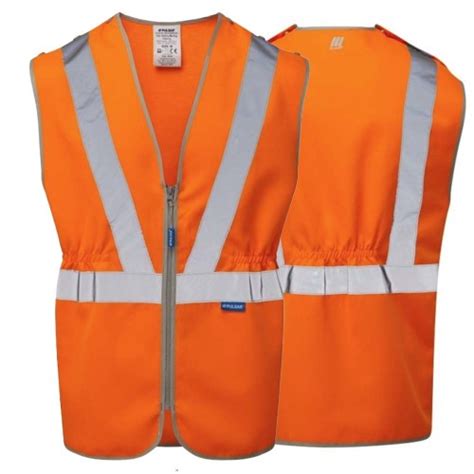 Pulsar Protect Orange Hi Vis Tear Apart Vest GlovesnStuff