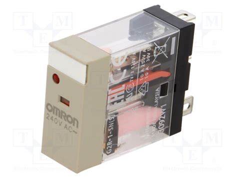 G2r 1 Sn 240vac S Omron Relay Electromagnetic Spdt Ucoil