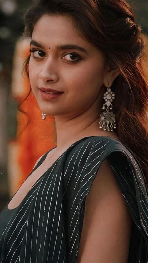 Keerthi Suresh Pearl Earrings Fashion Earrings