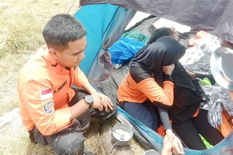 Sempat Dikabarkan Hilang Pendaki Di Gunung Bawakaraeng Ditemukan Selamat Laman 2 FAJAR
