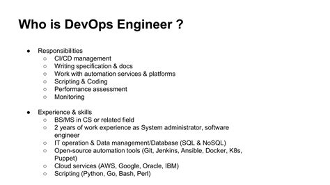 Devops Roadmappptx Web Development Internet