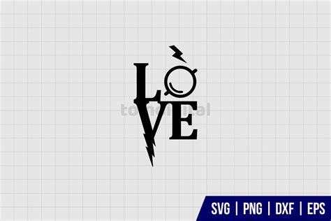 Love Harry Potter Svg Gravectory