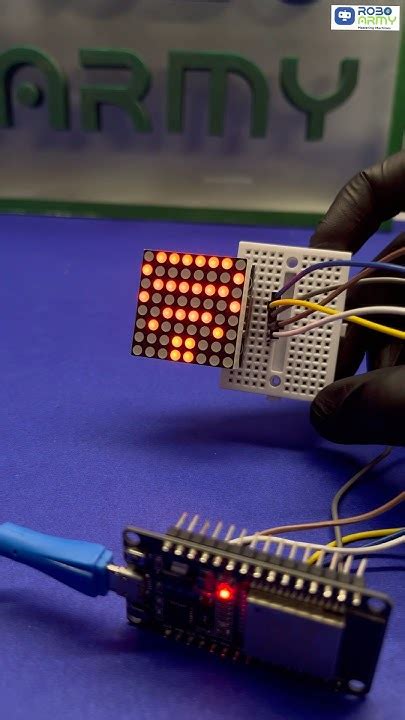 Esp32 Led Matrix Satisfying Wi Fi Waves Tech Roboarmy Esp32
