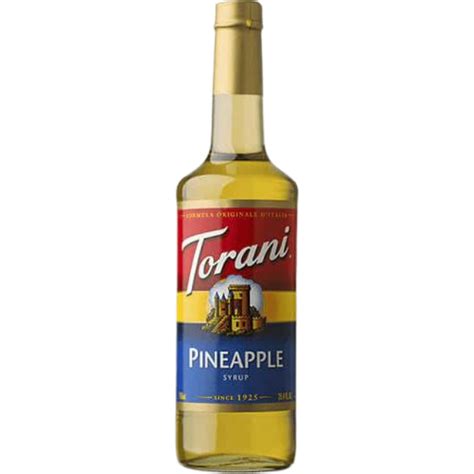 Pineapple Flavoured Syrup 750ml Coffee Catcher