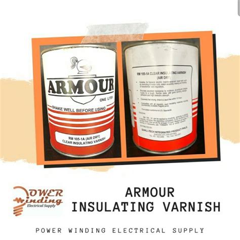 Insulating Varnish Clear Armour 1 Gallon Shopee Philippines