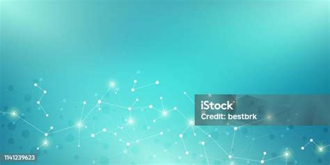 분자 구조 및 신경망을 사용한 추상적인 기술 및 혁신 배경 분자에 대한 스톡 벡터 아트 및 기타 이미지 분자 추상적인 원자 Istock