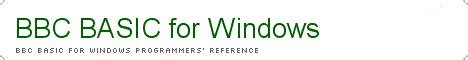 BBC BASIC Write Your Own Windows Programs