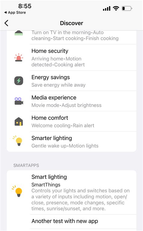my smartapp is showing as label on smartthings app smartapps