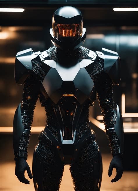 Lexica An Ultrarealistic Photograph Of A Futuristic Full Body Power