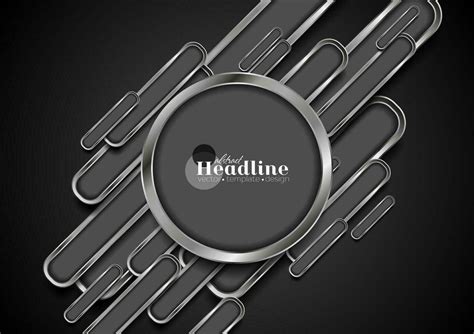 Abstract Dark Grey Tech Metal Background 26732134 Vector Art At Vecteezy