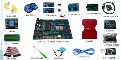 Embeddinator Pic16f 18fxx Microcontroller Development Board Diy Kit With Other I O Peripherals