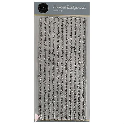 Latin Script Dl Clear Stamp Essential Backgrounds By Jamie Rodgers Crafts Jamie Rodgers Crafts