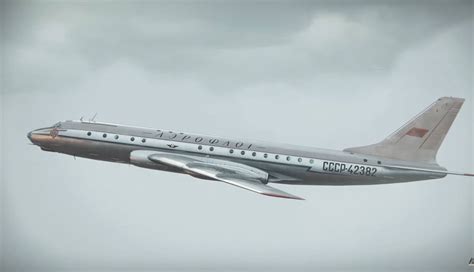 Tupolev Tu 104 3d Model By Citizensnip