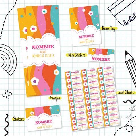 51 Ideas De Etiquetas Escolares Escolares Etiquetas Etiqueta Escolares