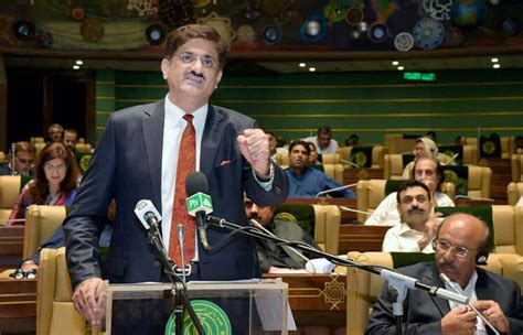 Syed Murad Ali Shah Re Elected As Sindh Chief Minister In Decisive