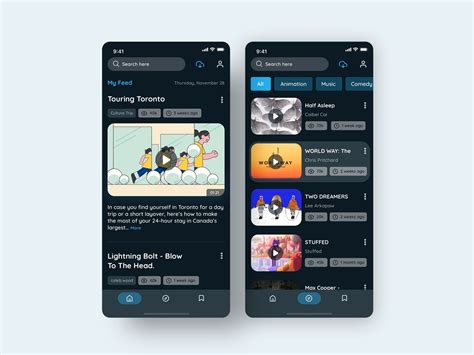 vimeo mobile app redesign mobile app movie app app