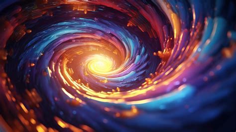 Premium Photo Abstract Background With Swirl Of Colors Twisting In Motion In Vivid Color Vortex