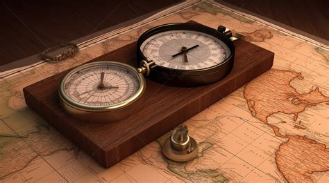 세계 지도와 크로노미터 풍경의 매혹적인 3d 렌더링에 푹 빠져보세요 지도 배경 배달 서비스 배경 도와 배경 이미지 Hd 지도 배달 서비스 도와 배경 사진 무료