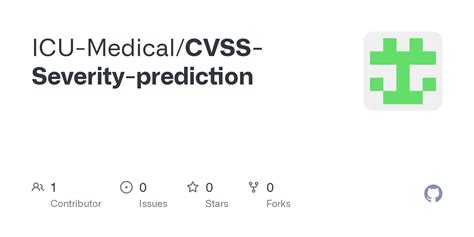 Github Icu Medical Cvss Severity Prediction