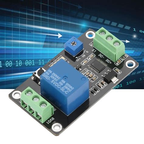 1 Pcs Delay Timer Relay Self Locking On Off Time Switch Super 555 Dc 5v