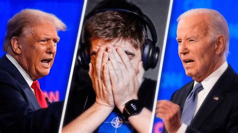 Славик про дебаты Байдена и Трампа Youtube