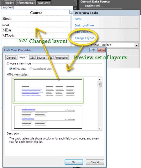 Writing And Displaying Xml Data In Expression Web