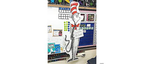 5 Ft Dr Seuss™ Giant The Cat In The Hat™ Bulletin Board Set 4 Pc