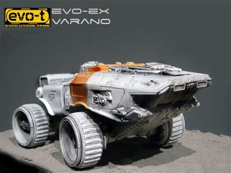 EVO T EX VARANO SCI FI TANK German Impache Futuristic Cars Sci Fi