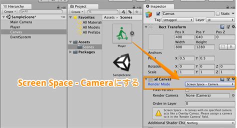 【unity】canvasの大きさをカメラの範囲内に収めるように調節する方法 Unishar ユニシャー