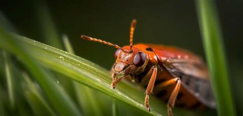 Premium Ai Image A Close Up Of A Bug S Eyes
