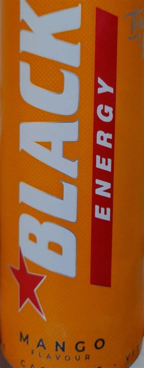 Samurai Gazowany Napój Energetyzujący O Smaku Mango 250 Ml Black