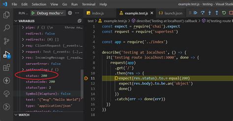 Debug Testing A Nodejs App With Visual Code Viblo