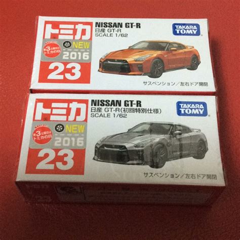 Takara Tomy Tomica 多美小汽車 No23 Nissan Gt R 初回＋一般 蝦皮購物