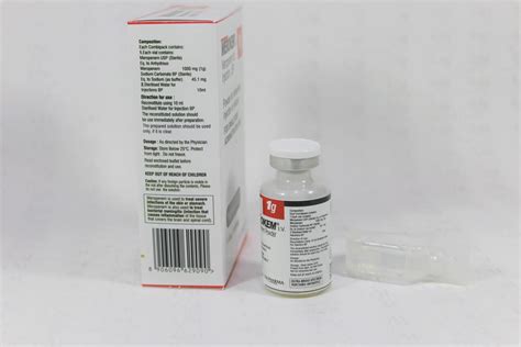 Meropenem Injection 1gm Merokem Manufacturers Suppliers In India