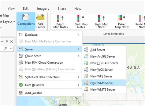 WMS Geospatial Image Service ArcGIS Pro Instructions